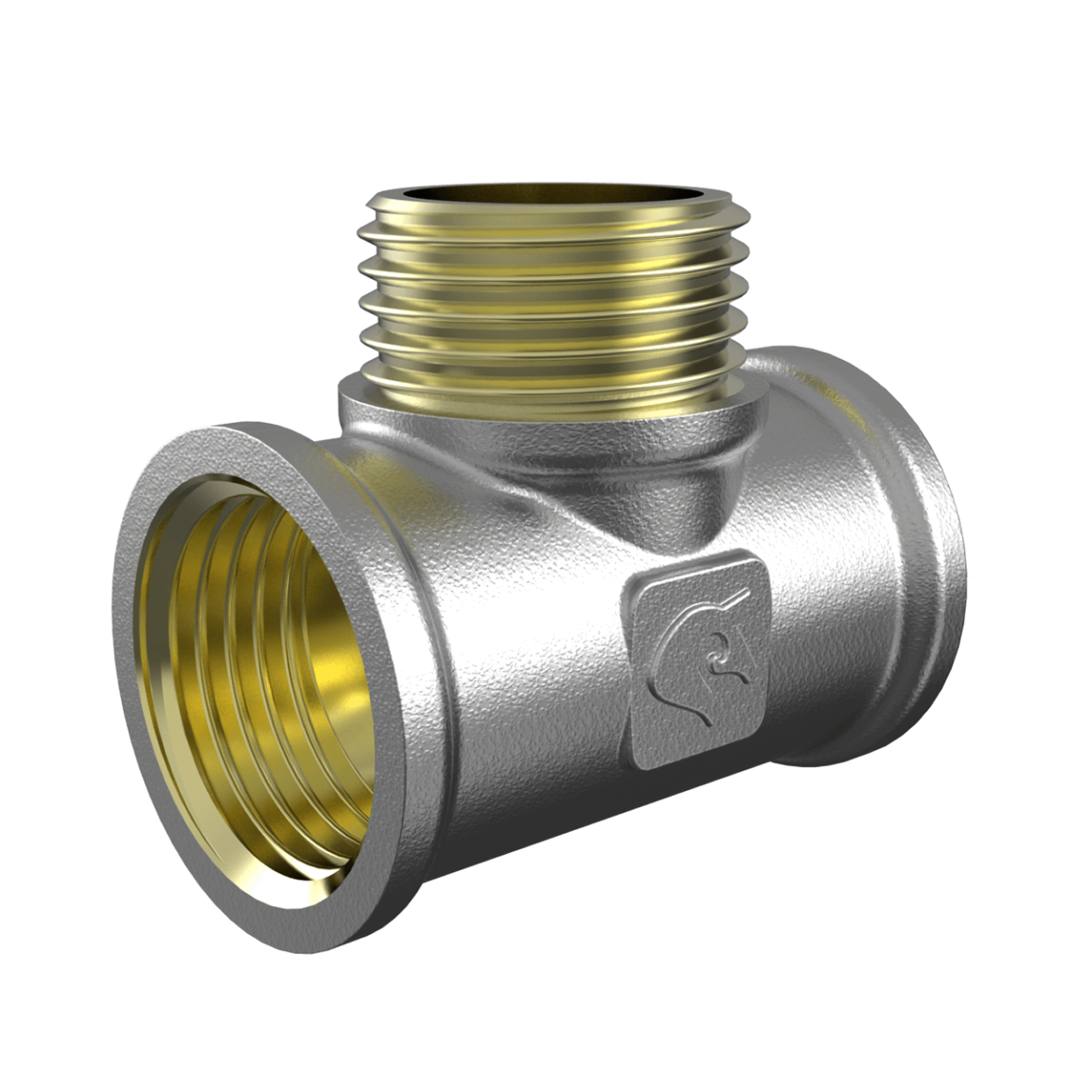 Threaded tee (thread FMF)