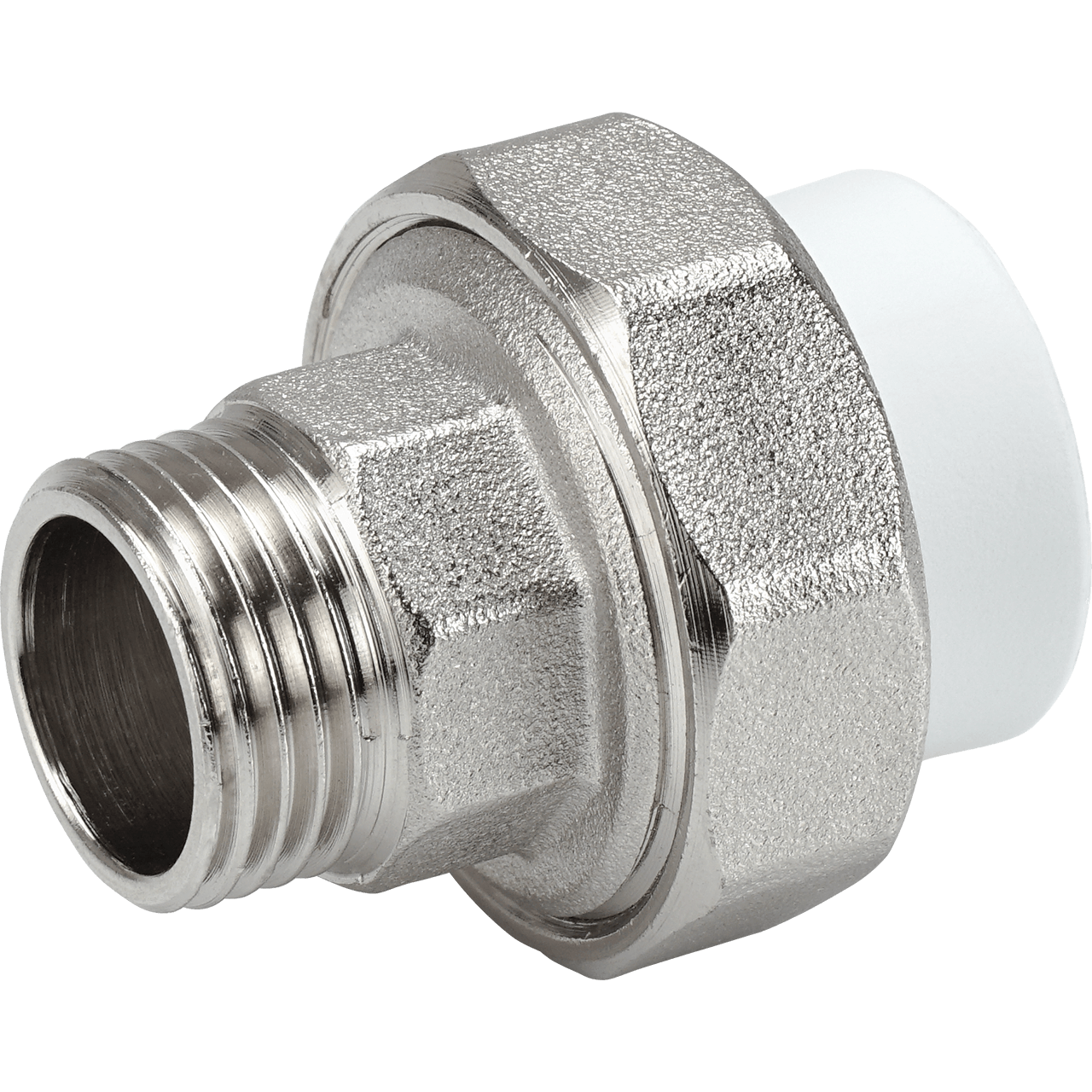 PPR adapter with threaded connection (male)